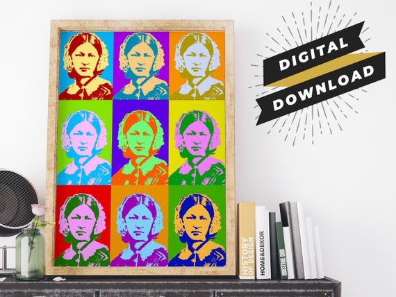 Florence Nightingale Poster Gifts for Nurse Practitioners | Etsy