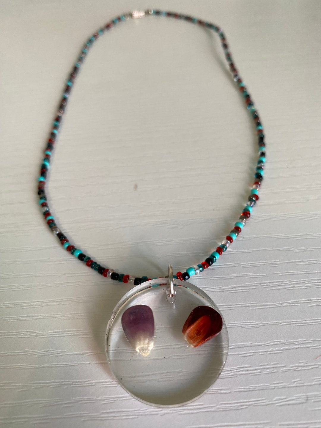 Beaded Corn Necklace - Etsy