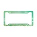 Green Glitter License Plate Frame - Etsy