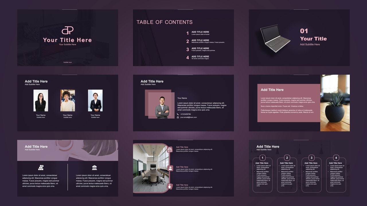 Exclusive Minimal Animated Powerpoint Template, Fully Animated Modern ...