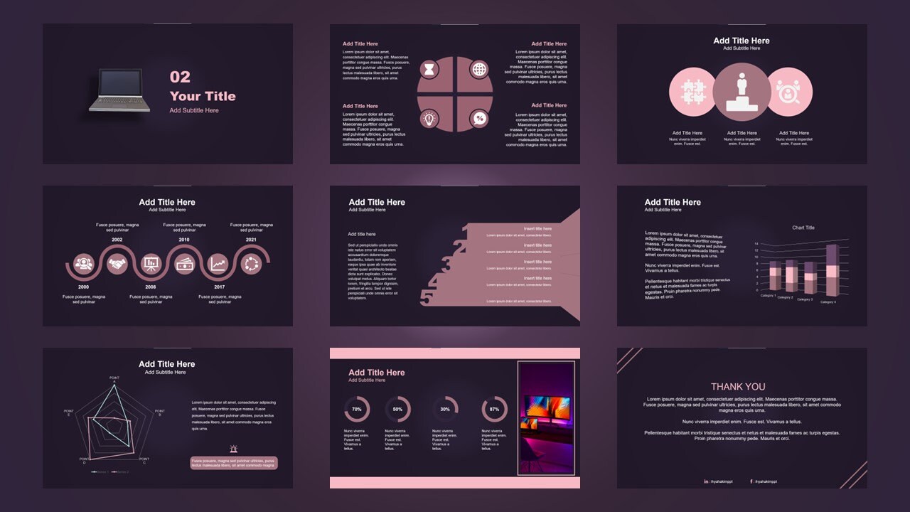 Exclusive Minimal Animated Powerpoint Template, Fully Animated Modern ...