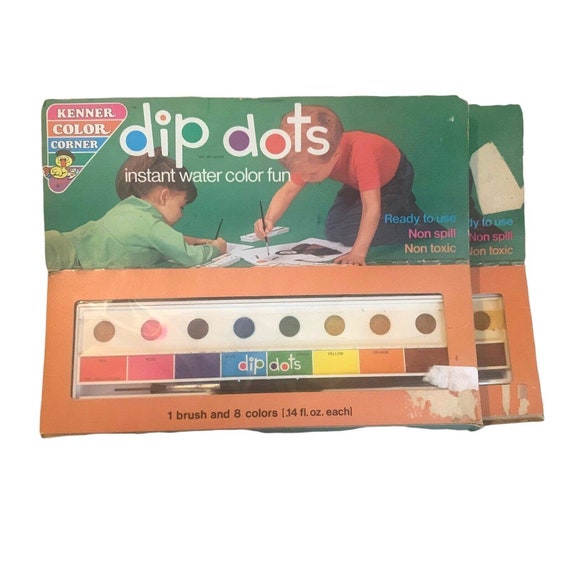 Set of 2 VTG 1970s Dip Dots Painting Set General Mills Mint - Etsy
