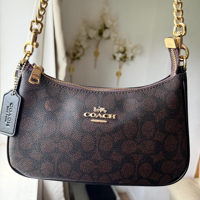 Brown Teri Coach Bag - Etsy UK