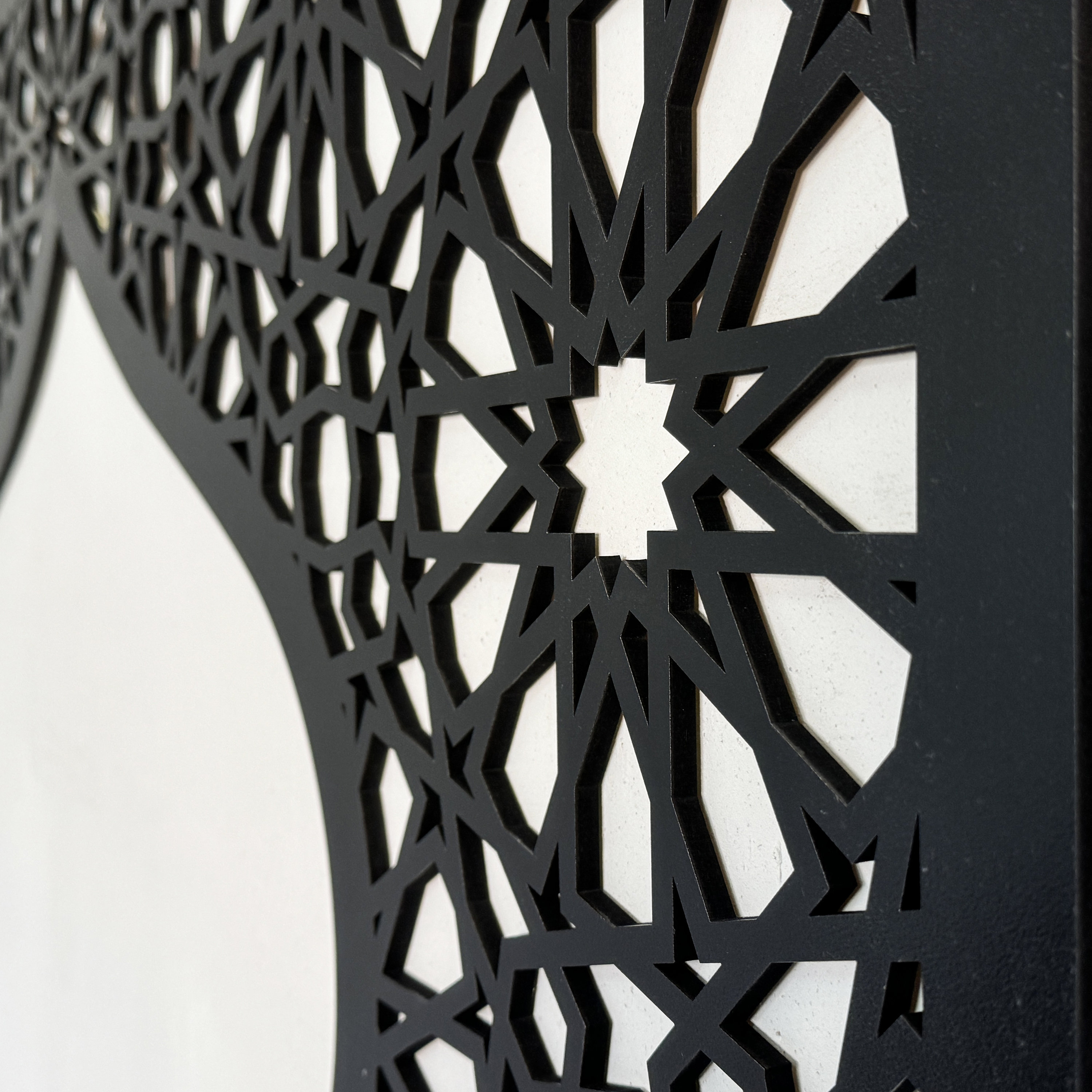 Mihrab Islamic Wall Art Set Allah Muhammad Calligraphy Al-baqarah Verse ...