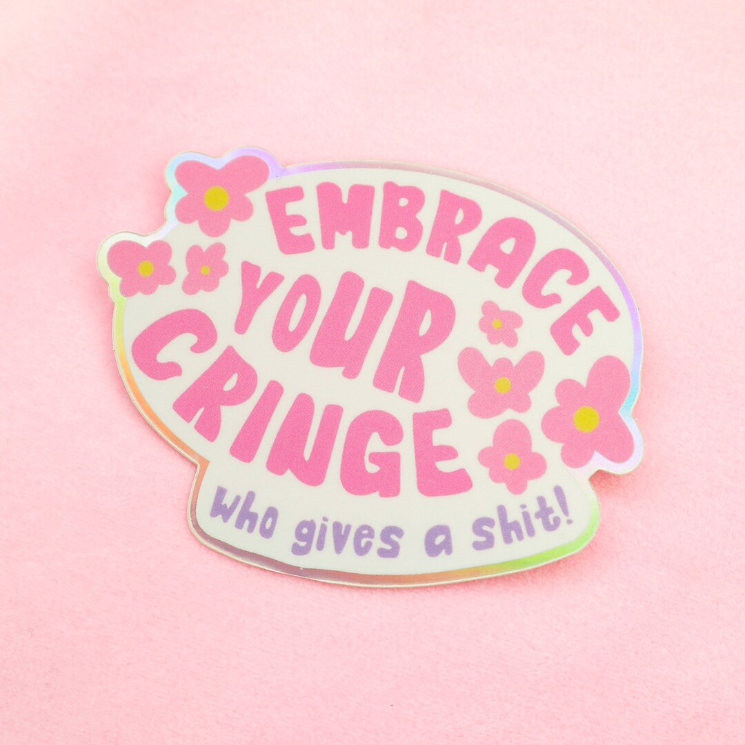 Cringe Sticker - Etsy