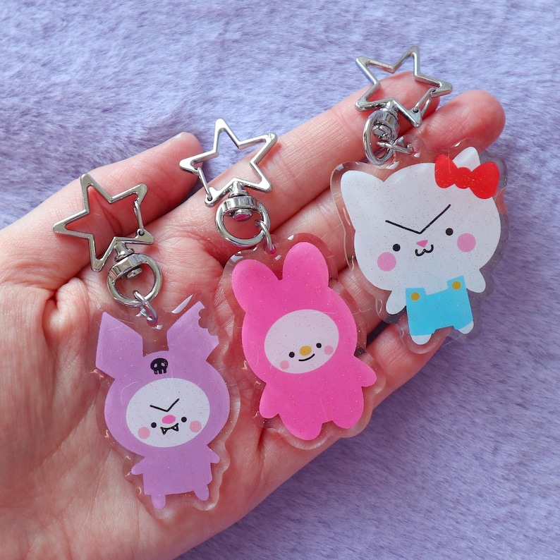 Bootleg Kawaii Keyrings - Etsy