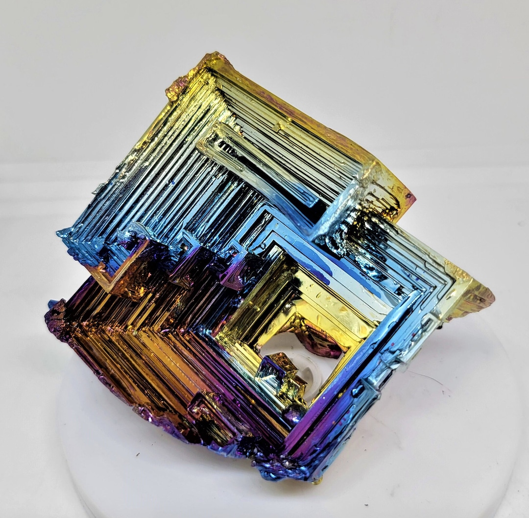 Bismuth 302g Rainbow Crystal - Etsy