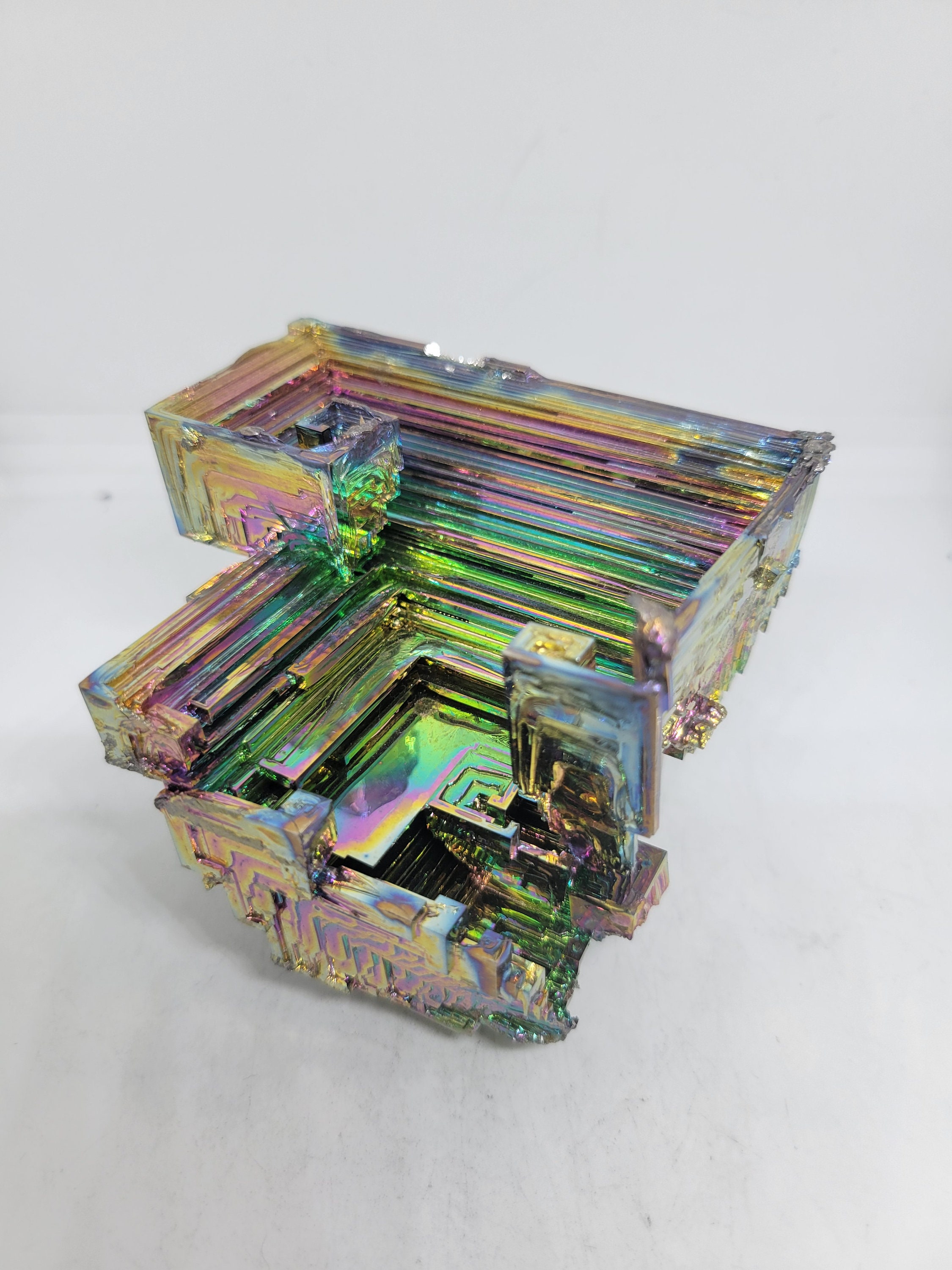 Bismuth 402g Rainbow Crystal - Etsy