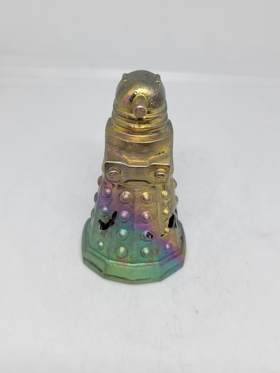 Bismuth 136g Rainbow Dalek Geode - Etsy