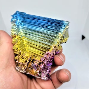 Bismuth 311g Rainbow Crystal - Etsy