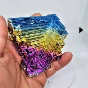 Bismuth 311g Rainbow Crystal - Etsy