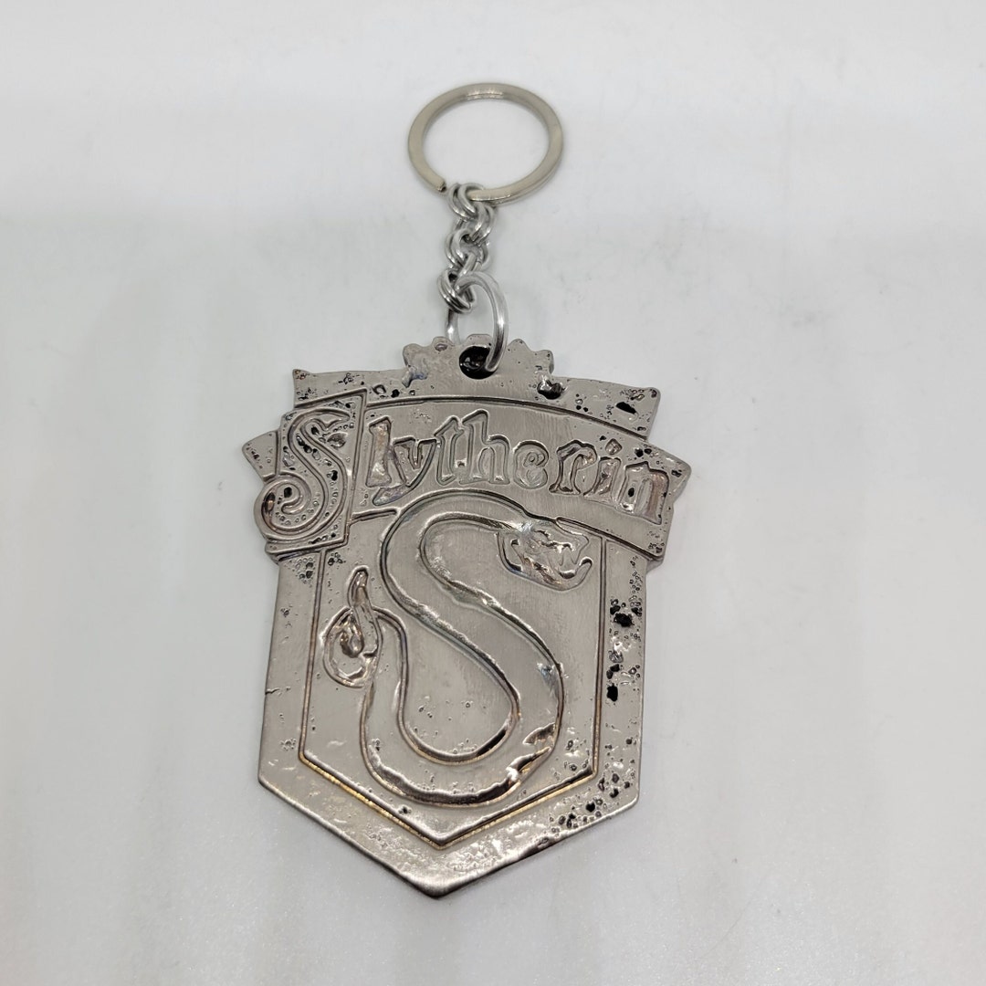 Bismuth Harry Potter Slytherin House Keychain 185g - Etsy
