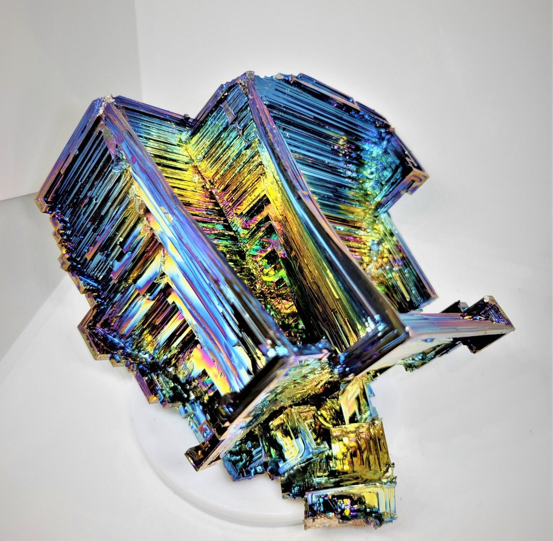 Bismuth 1630g Huge Rainbow Crystal (3lbs 9oz) - Etsy