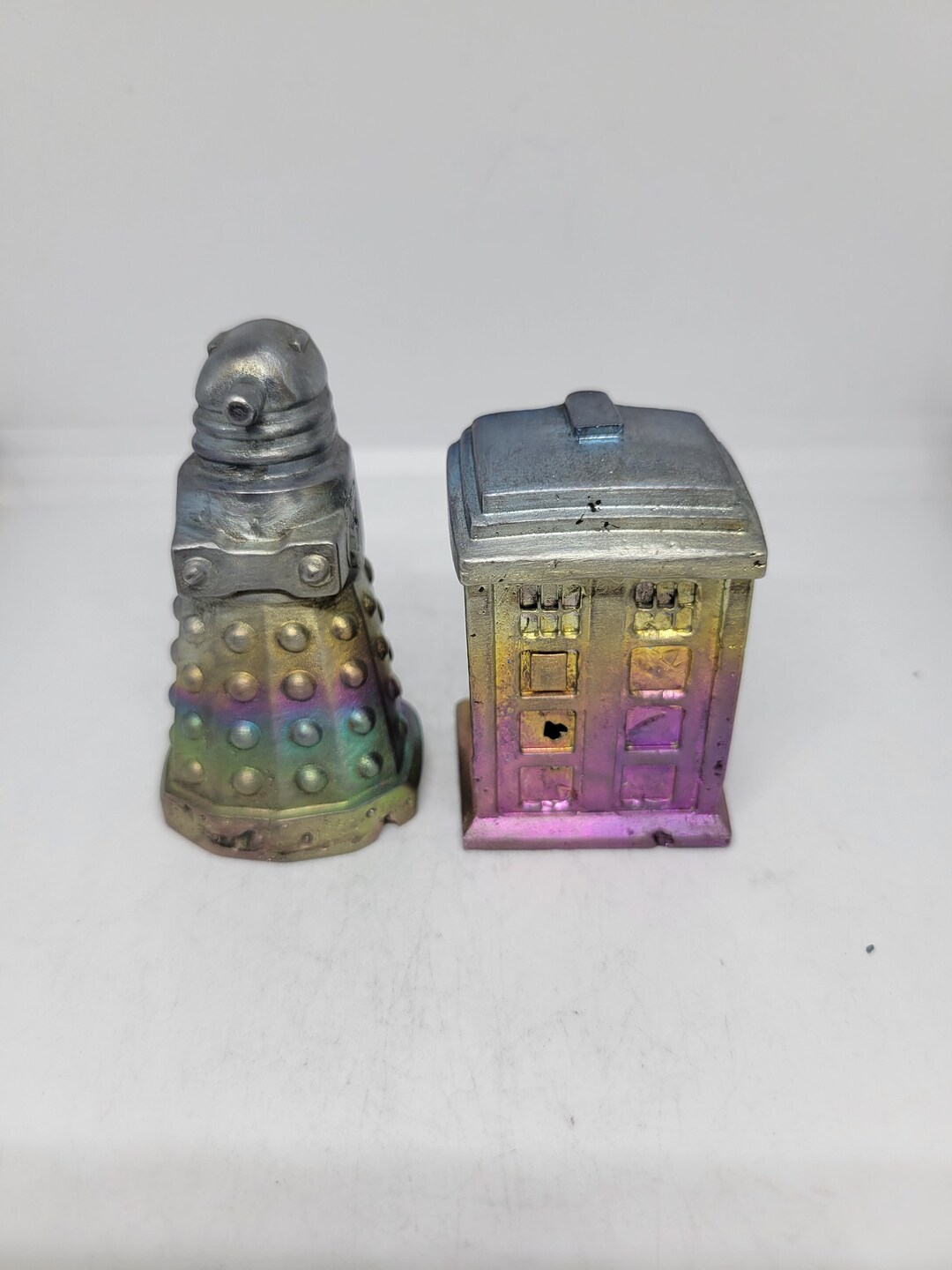 Bismuth 395g Tardis Ad Dalek Geode Combo - Etsy