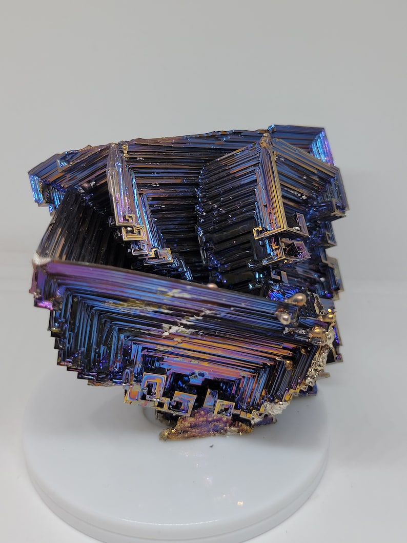 Bismuth 846g Huge Purple and Blue Crystal - Etsy