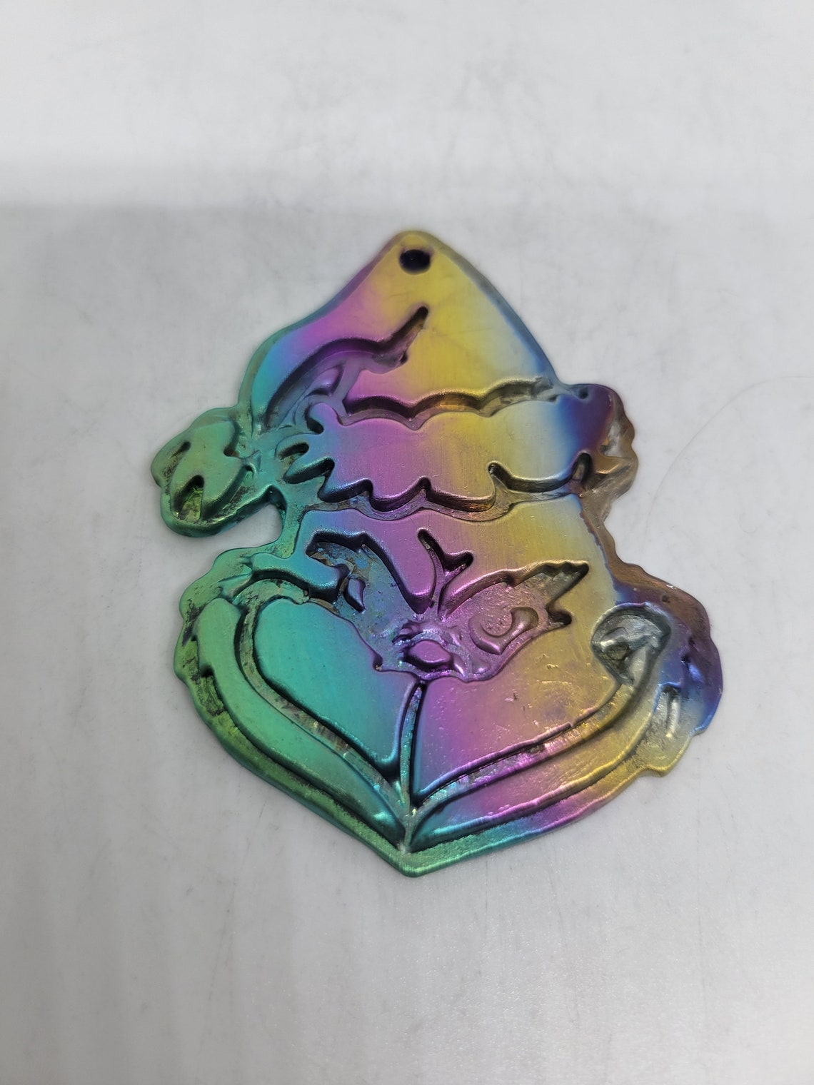 Bismuth Rainbow Grinch 102-113g - Etsy