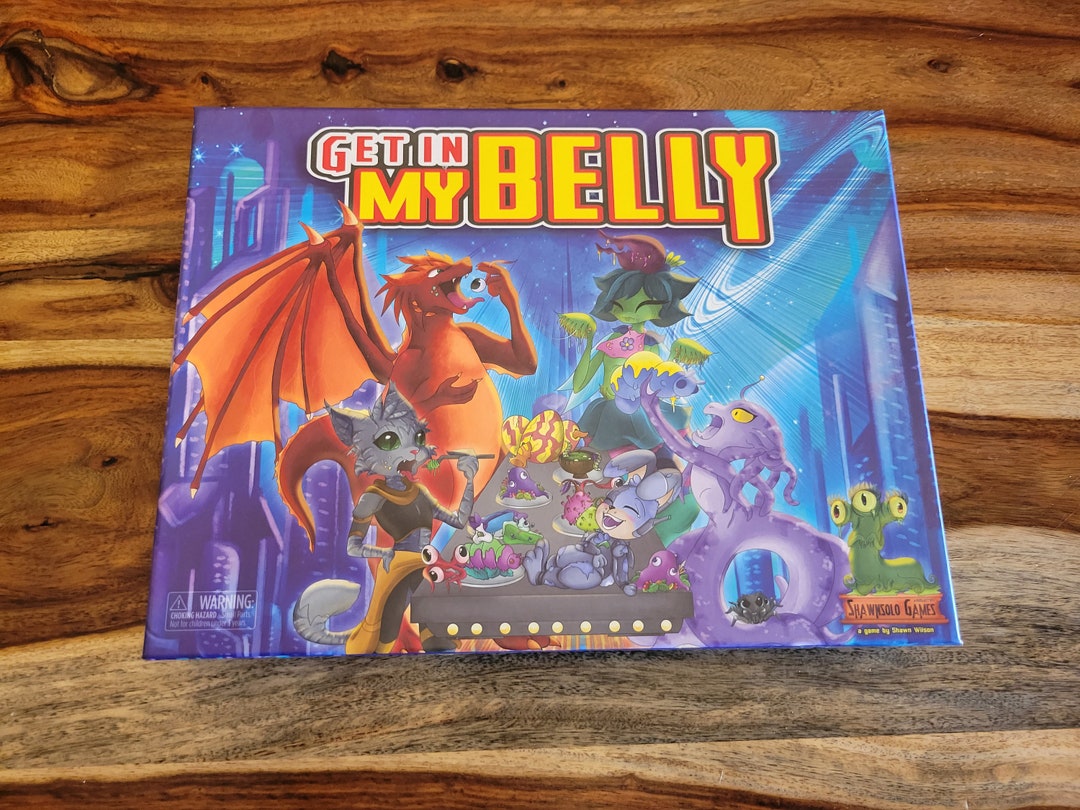 Get in My Belly - Board Game - Etsy
