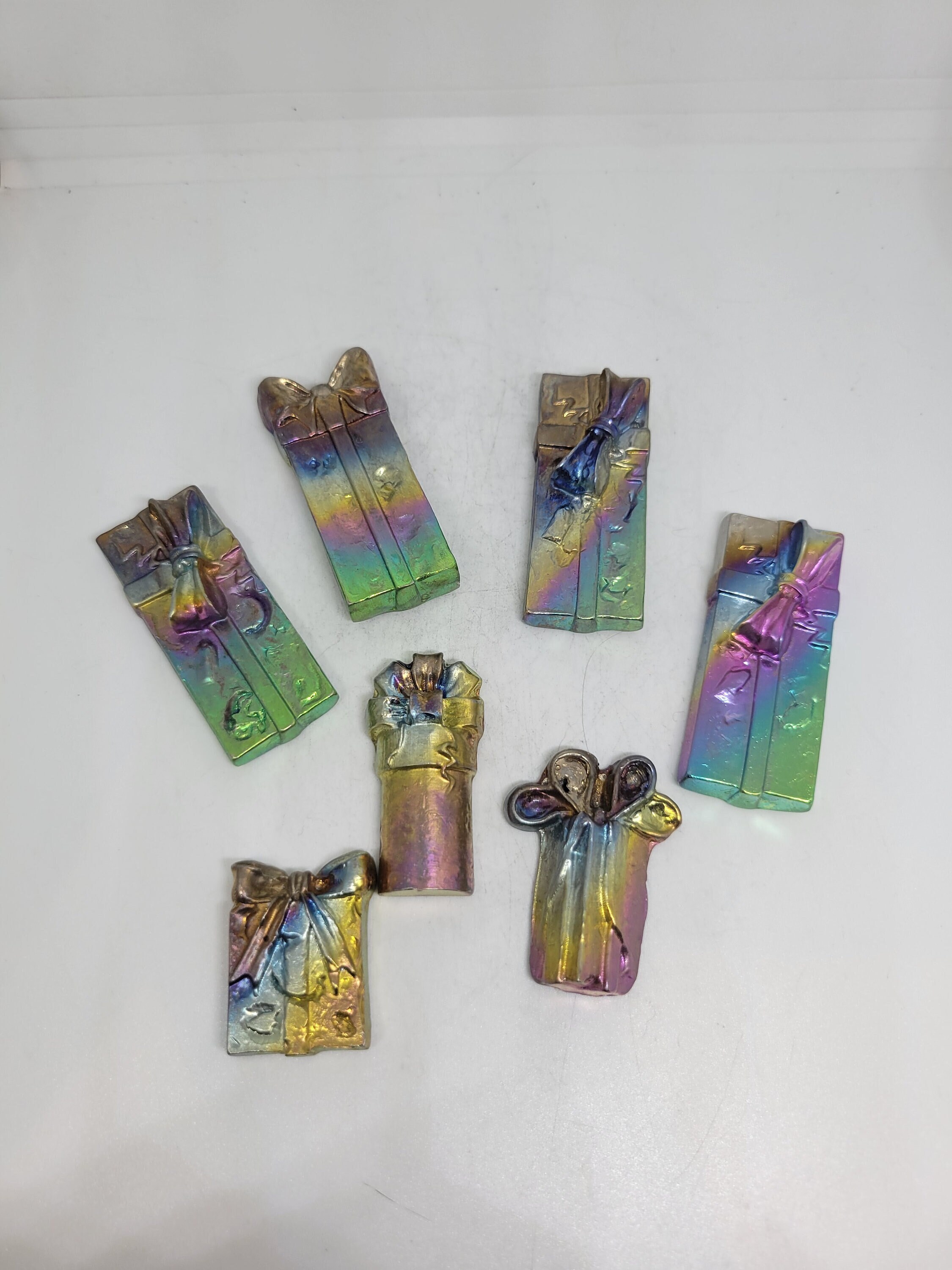 Bismuth Rainbow Present Set 7 Pieces 430g - Etsy
