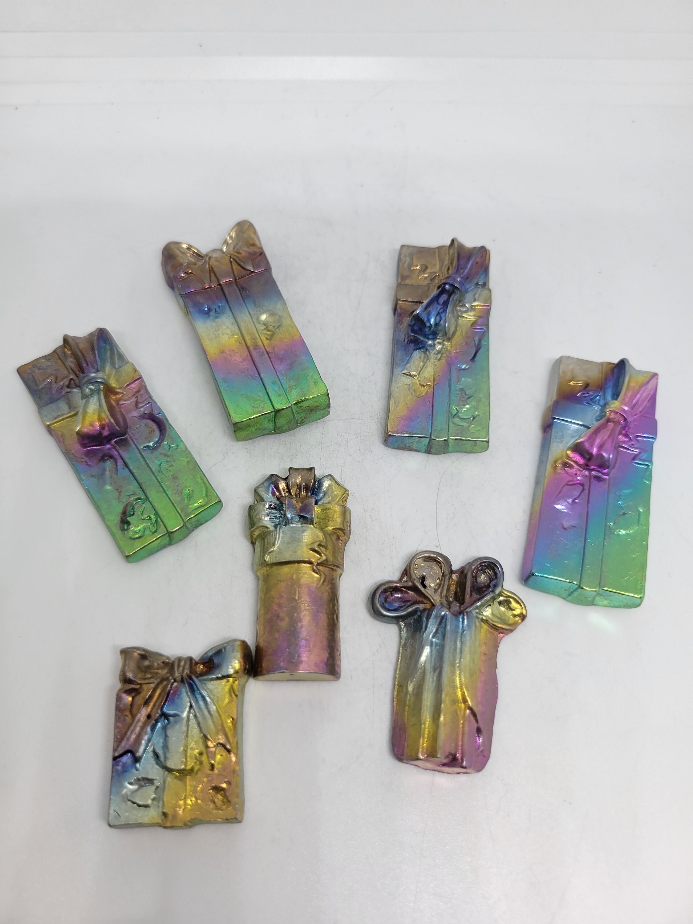 Bismuth Rainbow Present Set 7 Pieces 430g - Etsy