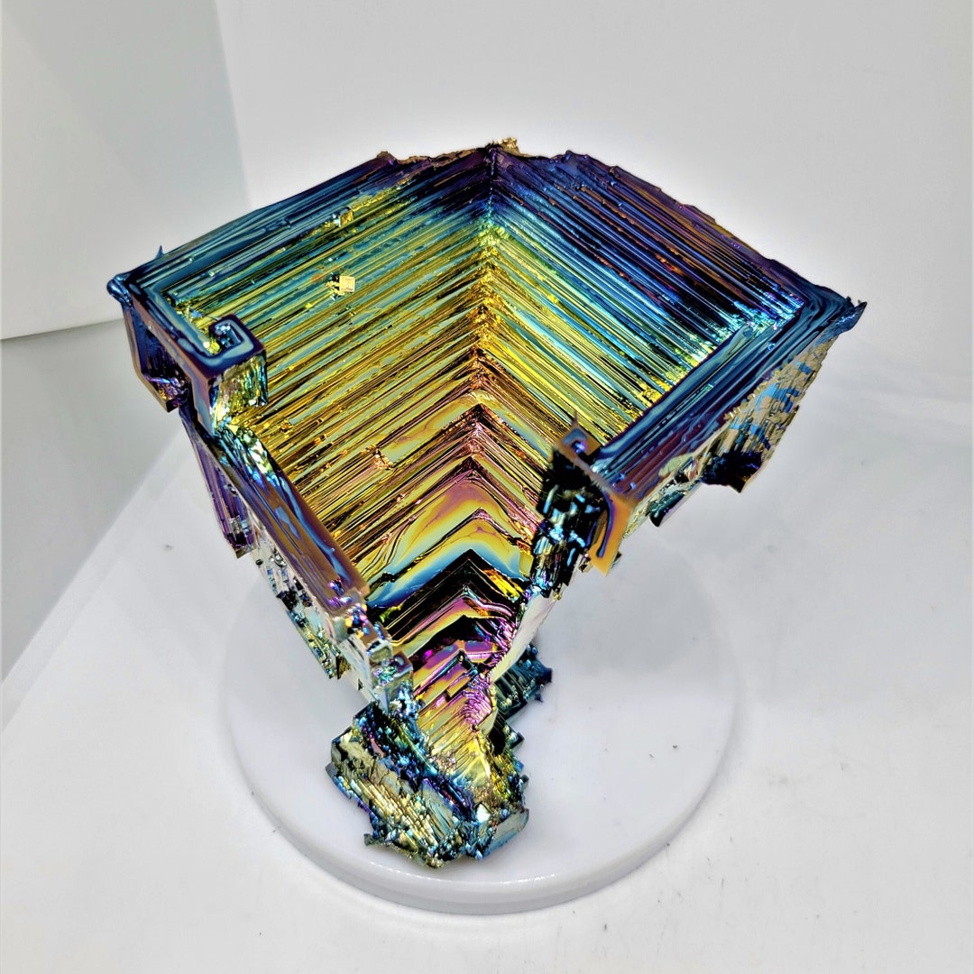 Bismuth 600g Rainbow Crystal - Etsy