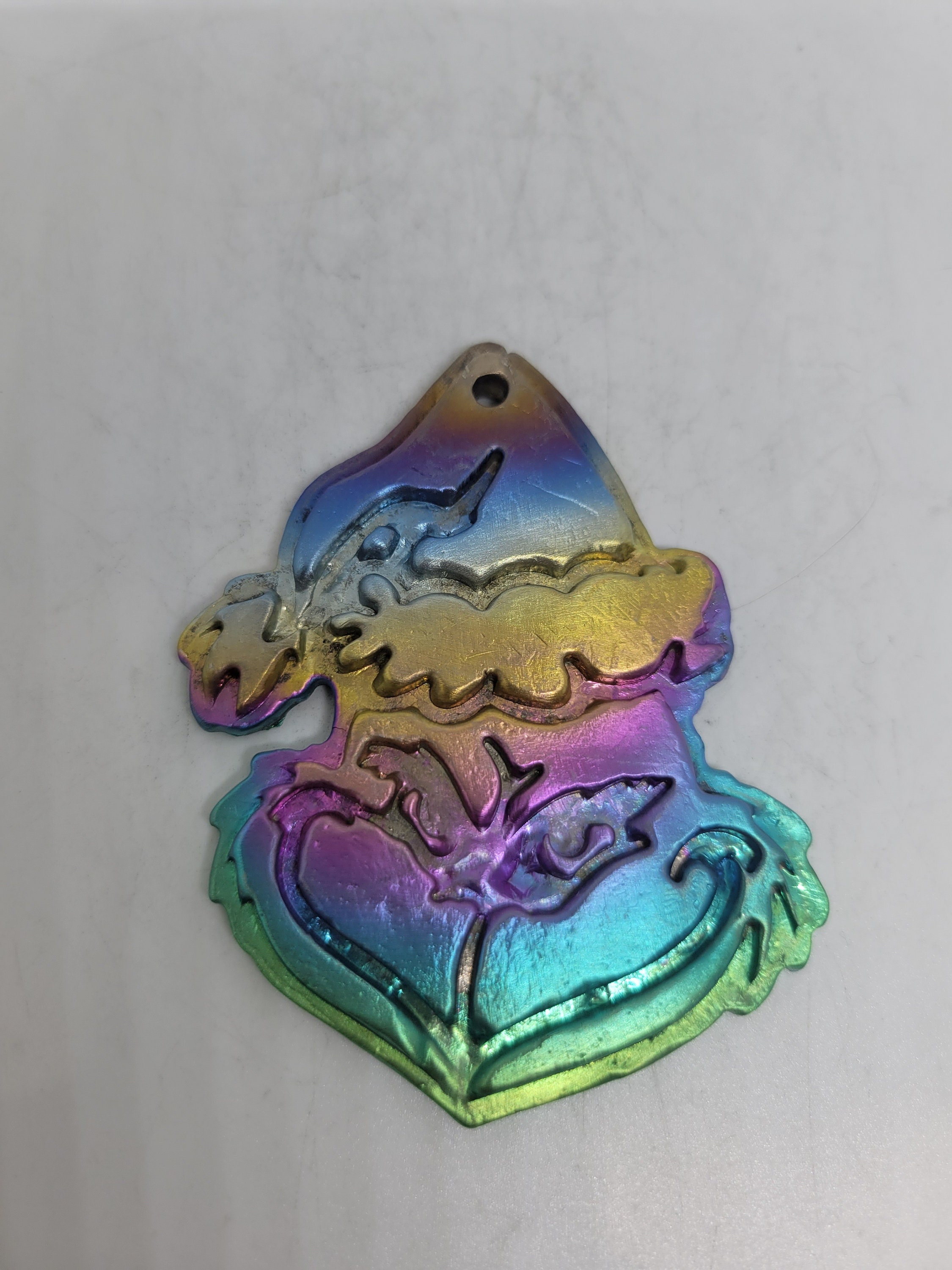 Bismuth Rainbow Grinch 102-113g - Etsy