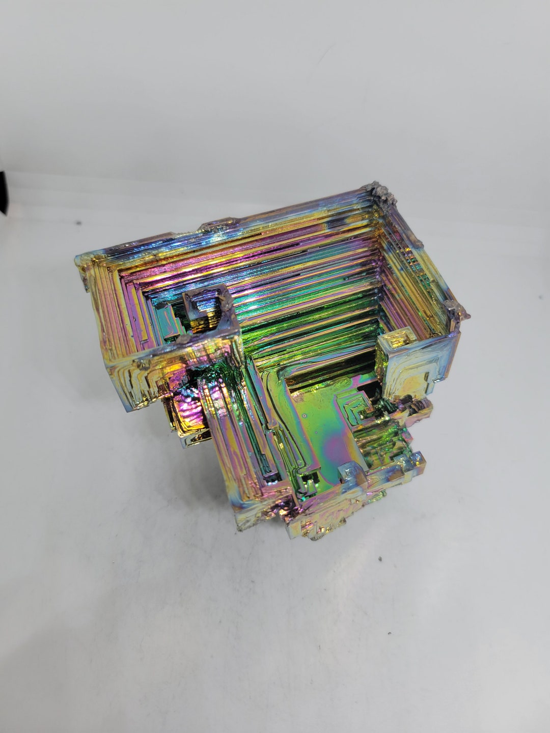Bismuth 402g Rainbow Crystal - Etsy