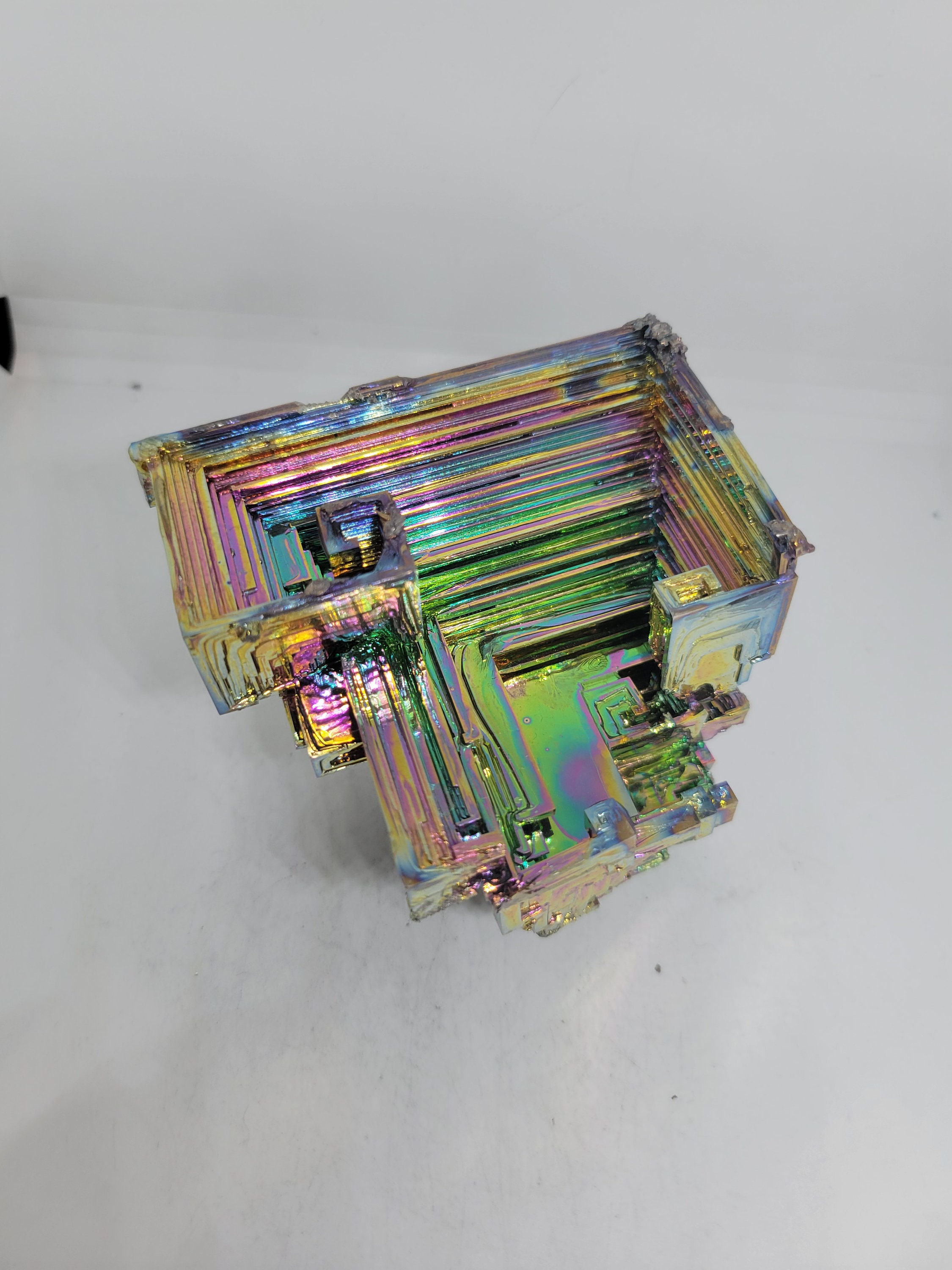 Bismuth 402g Rainbow Crystal - Etsy