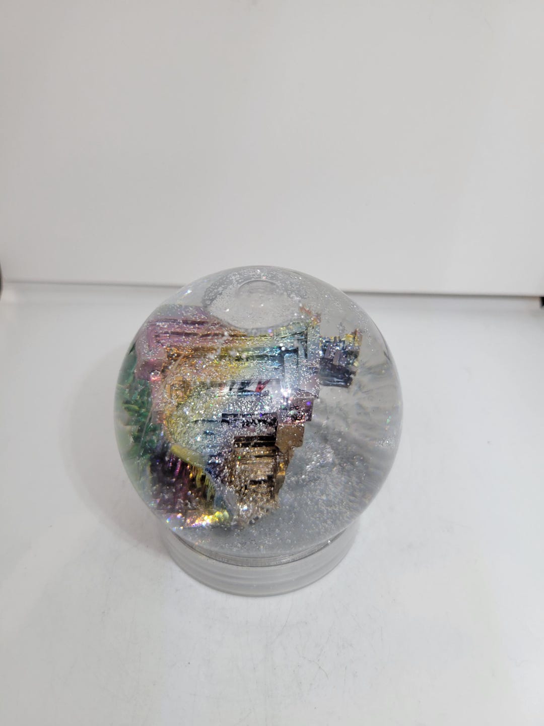 Bismuth Crystal 215g Snow Globe - Etsy