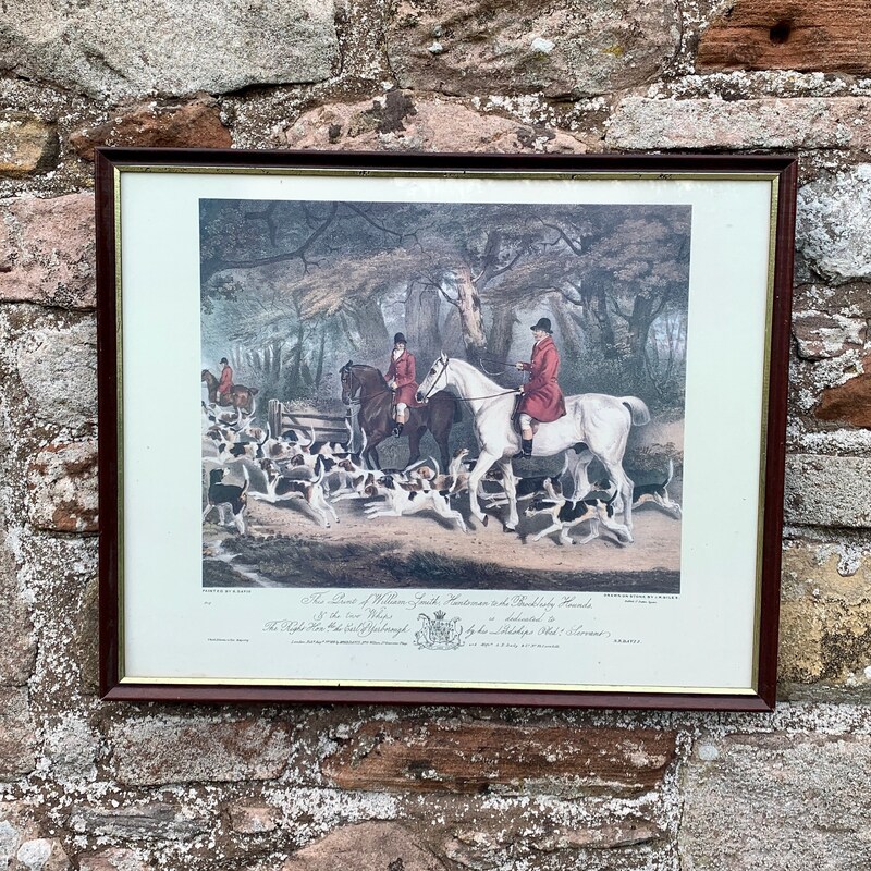 English Hunt Scene - Etsy