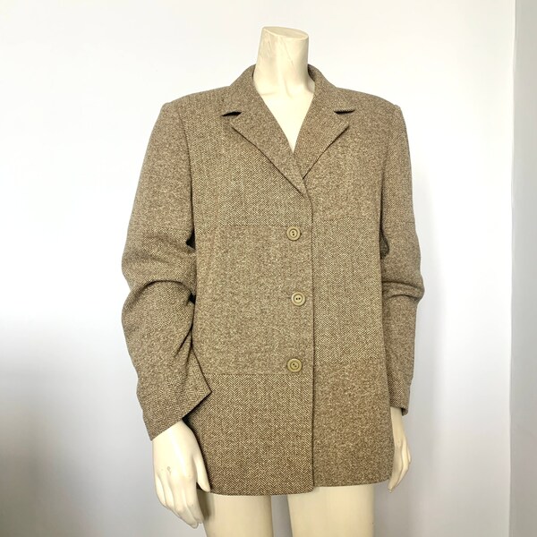 Tweed Jacket - Etsy
