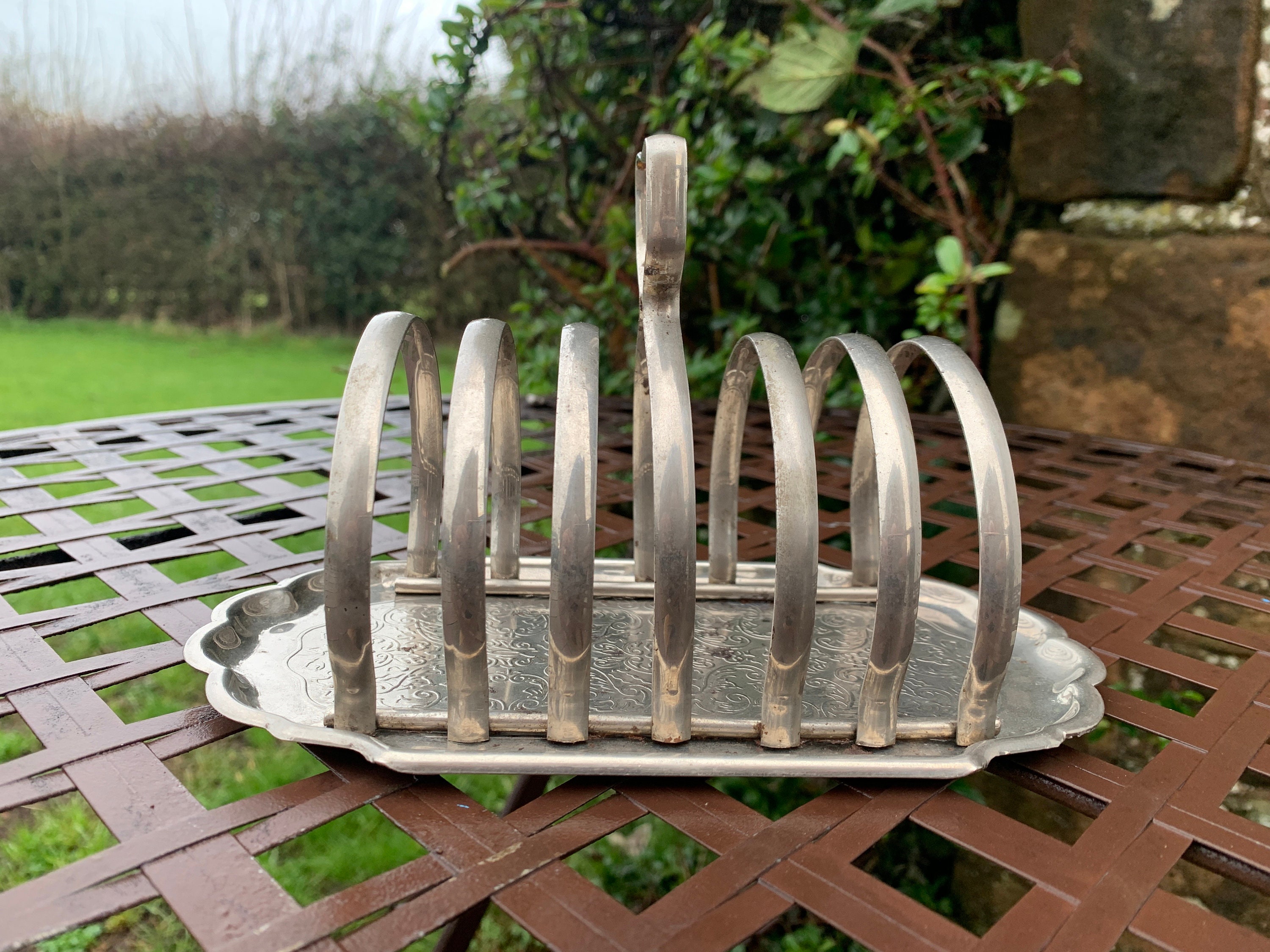 VINTAGE TOAST RACK Vintage Pre 1950s English 6 Slice Toast - Etsy