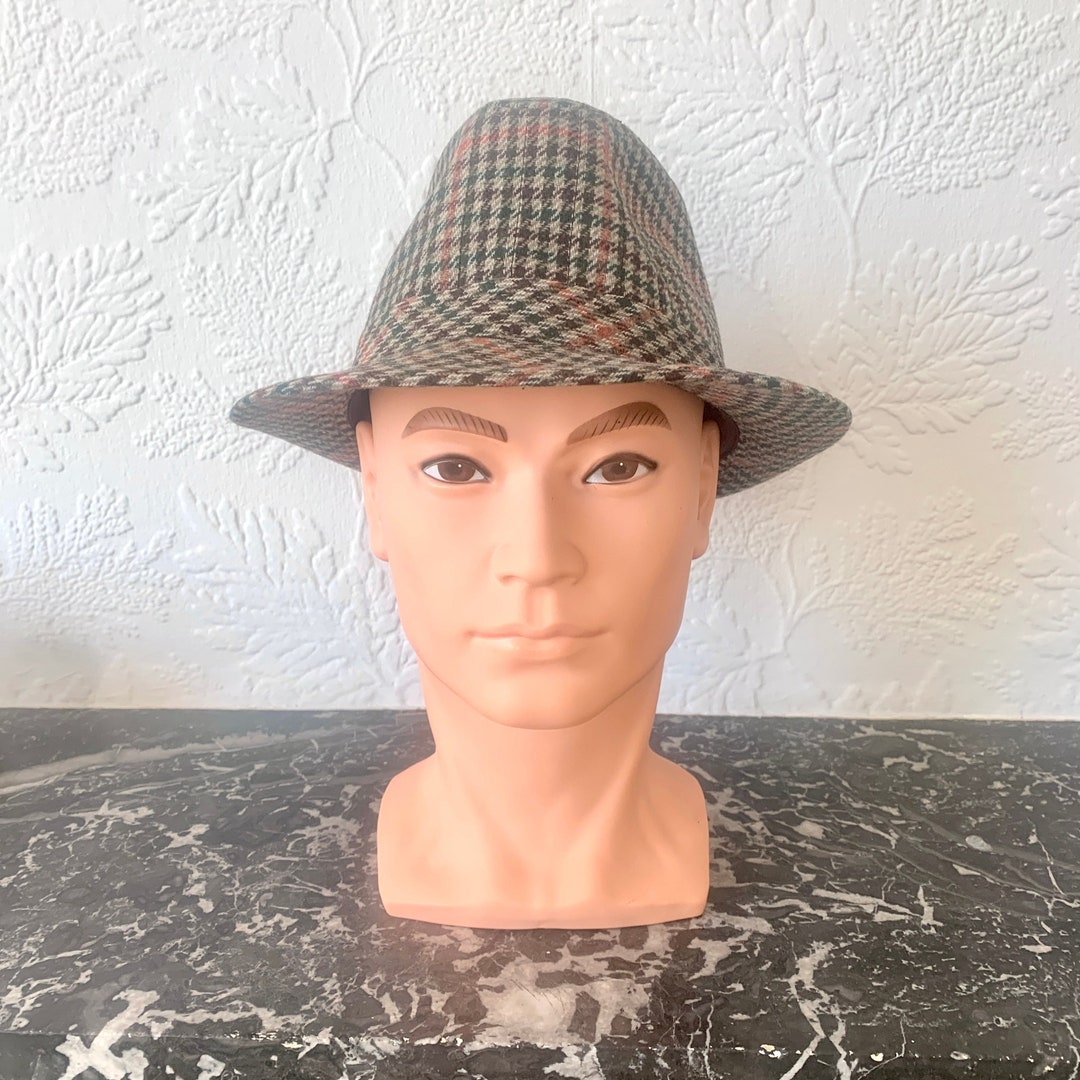 Vintage Large English Stafford Country Gentleman's Trilby or Fedora ...