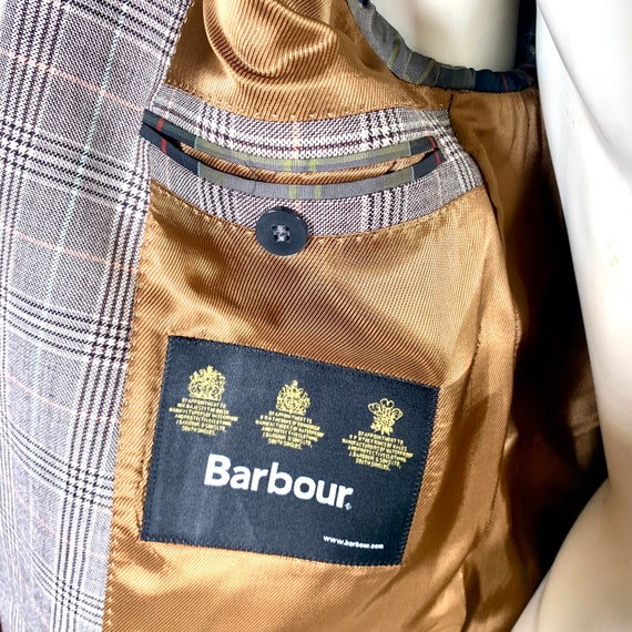 BARBOUR SPORTS Jacket - Rare Vintage English 2 button… - Gem