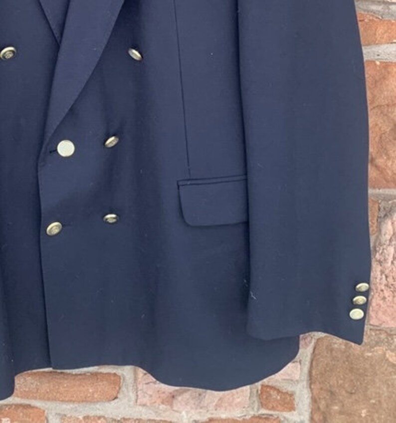 SARTORIAL BLAZER by Superior Maker ODERMARK Vintage Pure New Wool Six ...