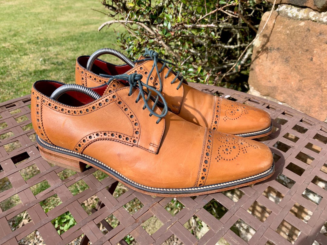 LOAKE CLASSIC SHOES - Vintage Men's Classic Loake Foley Semi Brogue ...