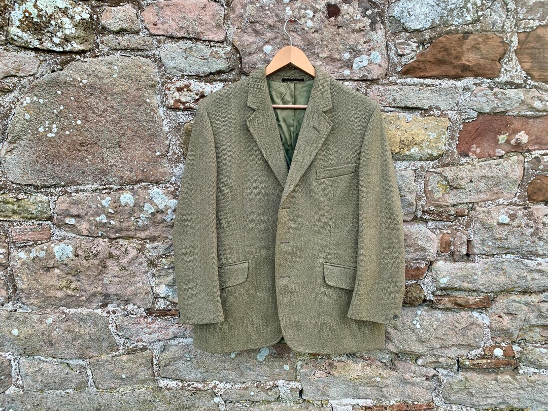 Vintage Gamekeeper's TWEED JACKET / A Classic Old School Brook Taverner ...