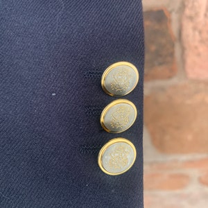 SARTORIAL BLAZER by Superior Maker ODERMARK Vintage Pure New Wool Six ...