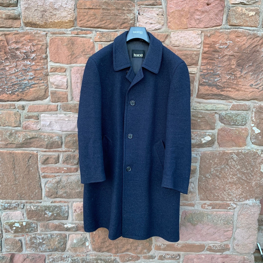Classic Vintage Lord International Mens Overcoat - UK 52 - Etsy