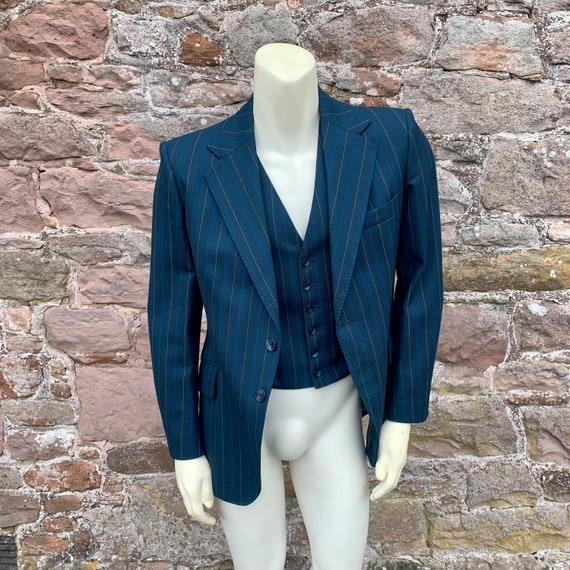 Retro 1960s 1970s Dandy Jacket with matching straight… - Gem