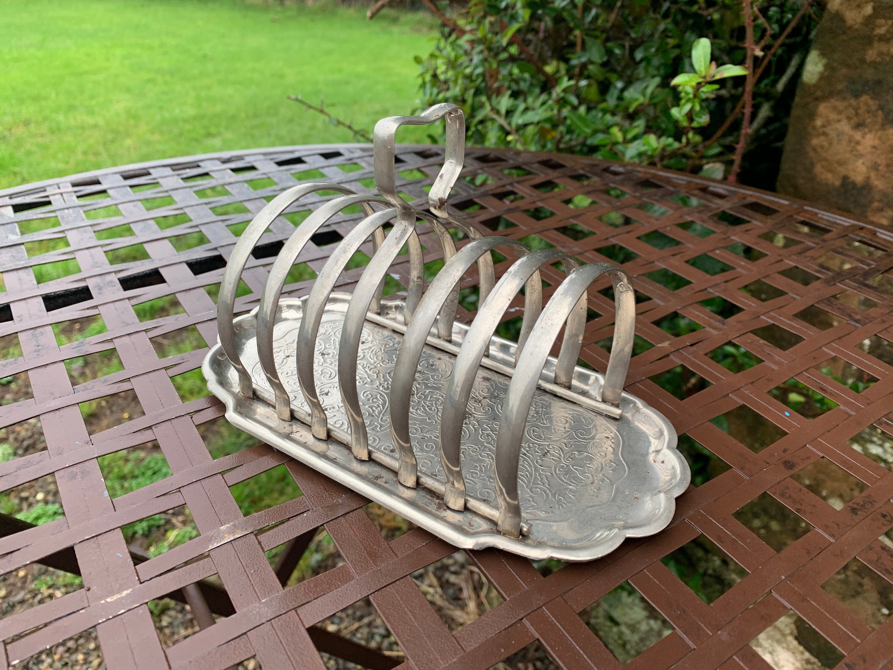 VINTAGE TOAST RACK Vintage Pre 1950s English 6 Slice Toast - Etsy