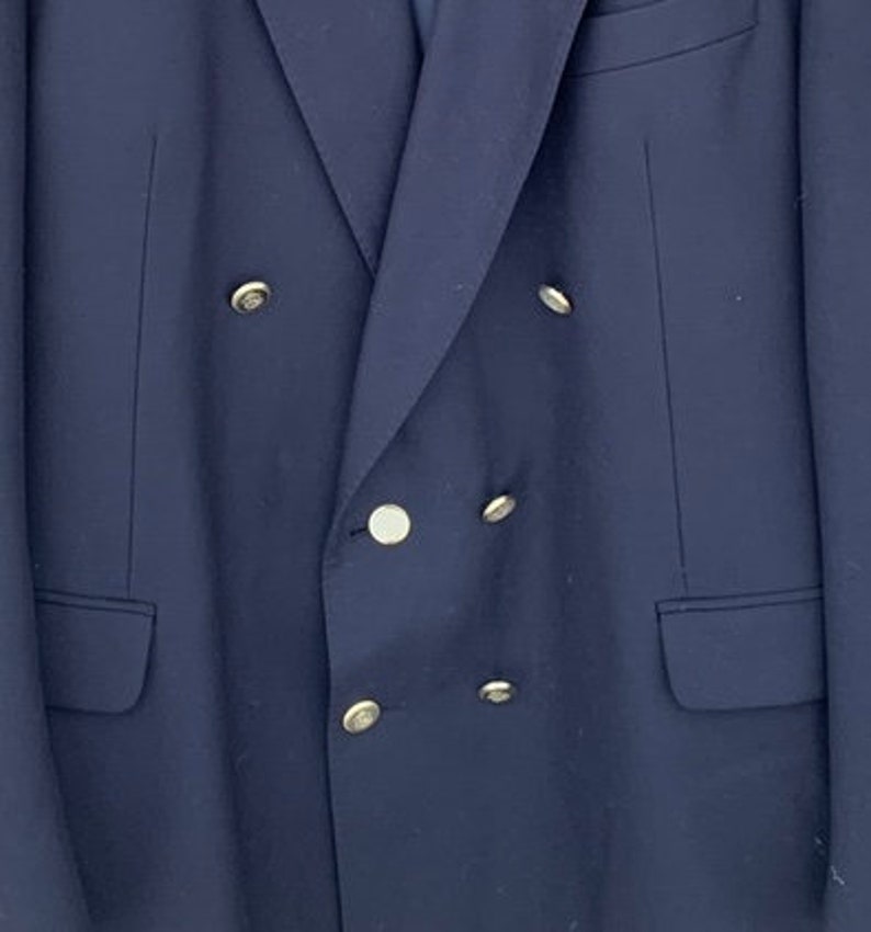 SARTORIAL BLAZER by Superior Maker ODERMARK Vintage Pure New Wool Six ...