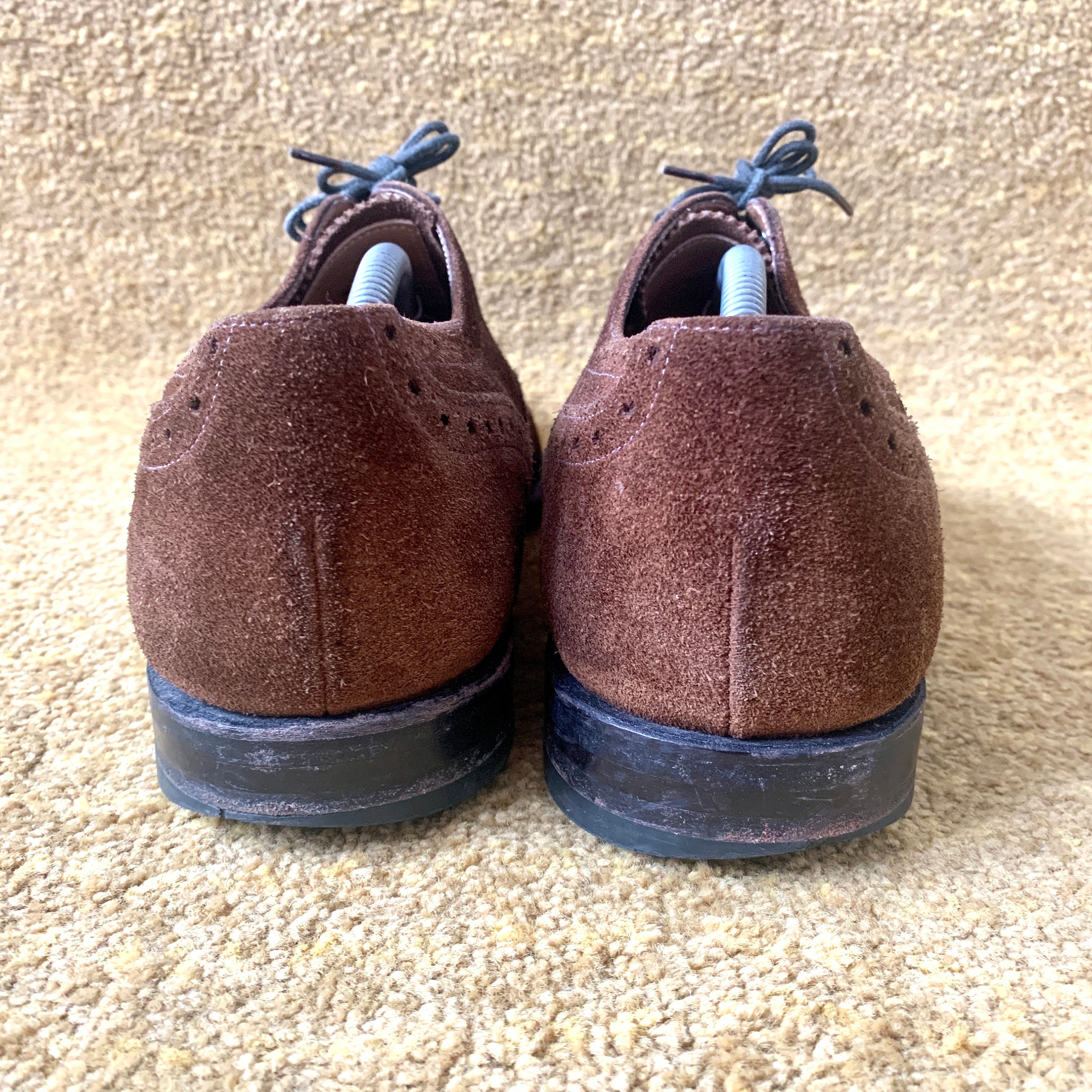 LOAKE SUEDE Shoes Loake Lord 2 Men's Brown Suede Lace up - Etsy