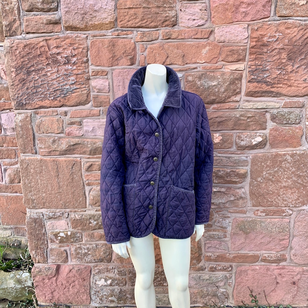 LADIES COUNTRY JACKET by John Partridge / Vintage Country Quilted ...
