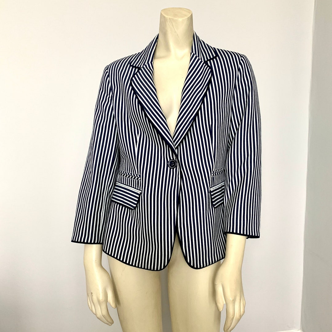 RETRO LADIES BLAZER - A Beautiful Party, Boating, Summer Blazer or ...