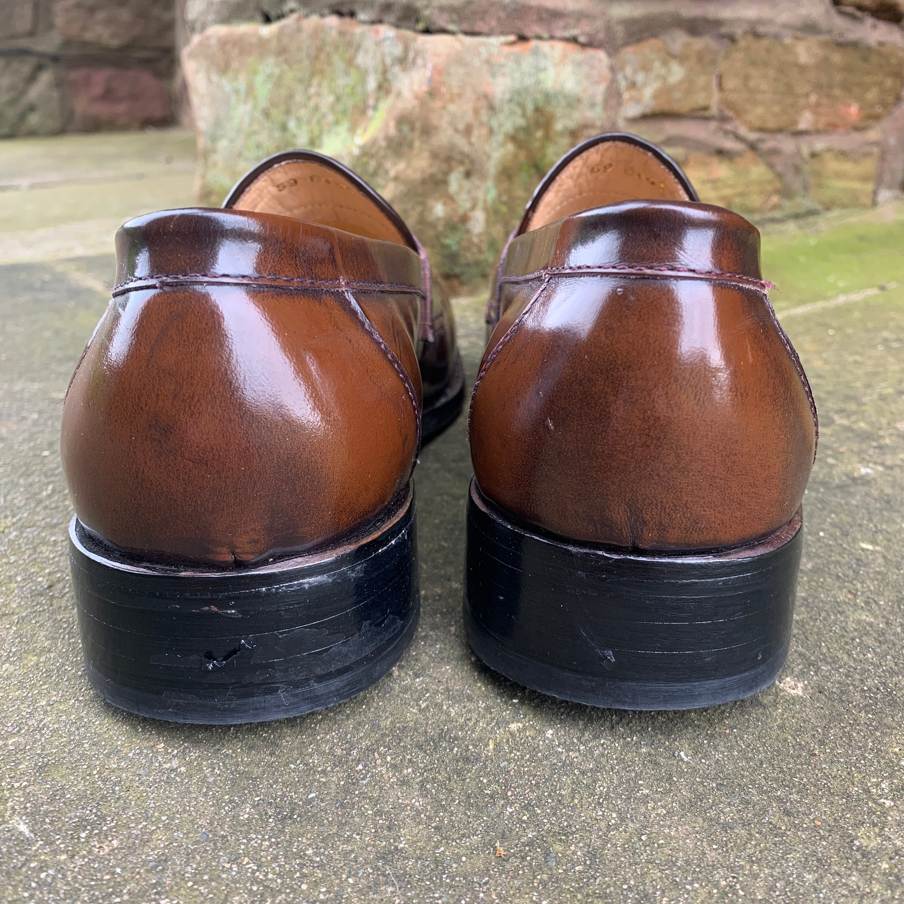 HANDMADE SHOES / Superb Vintage Samuel Windsor Handmade Penny - Etsy