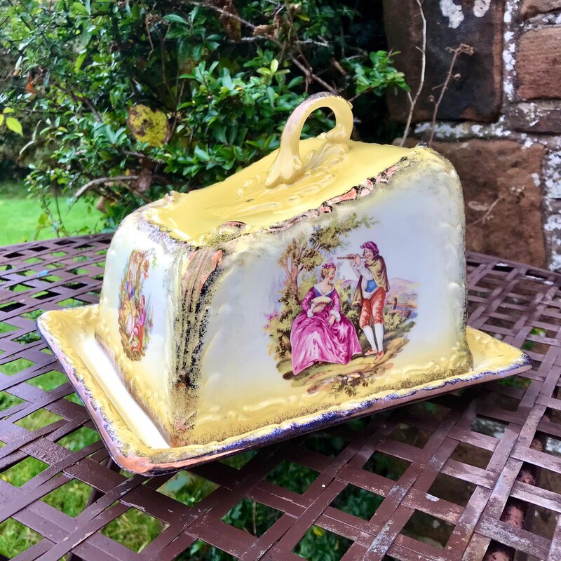 Antique Cheese Dish - Etsy