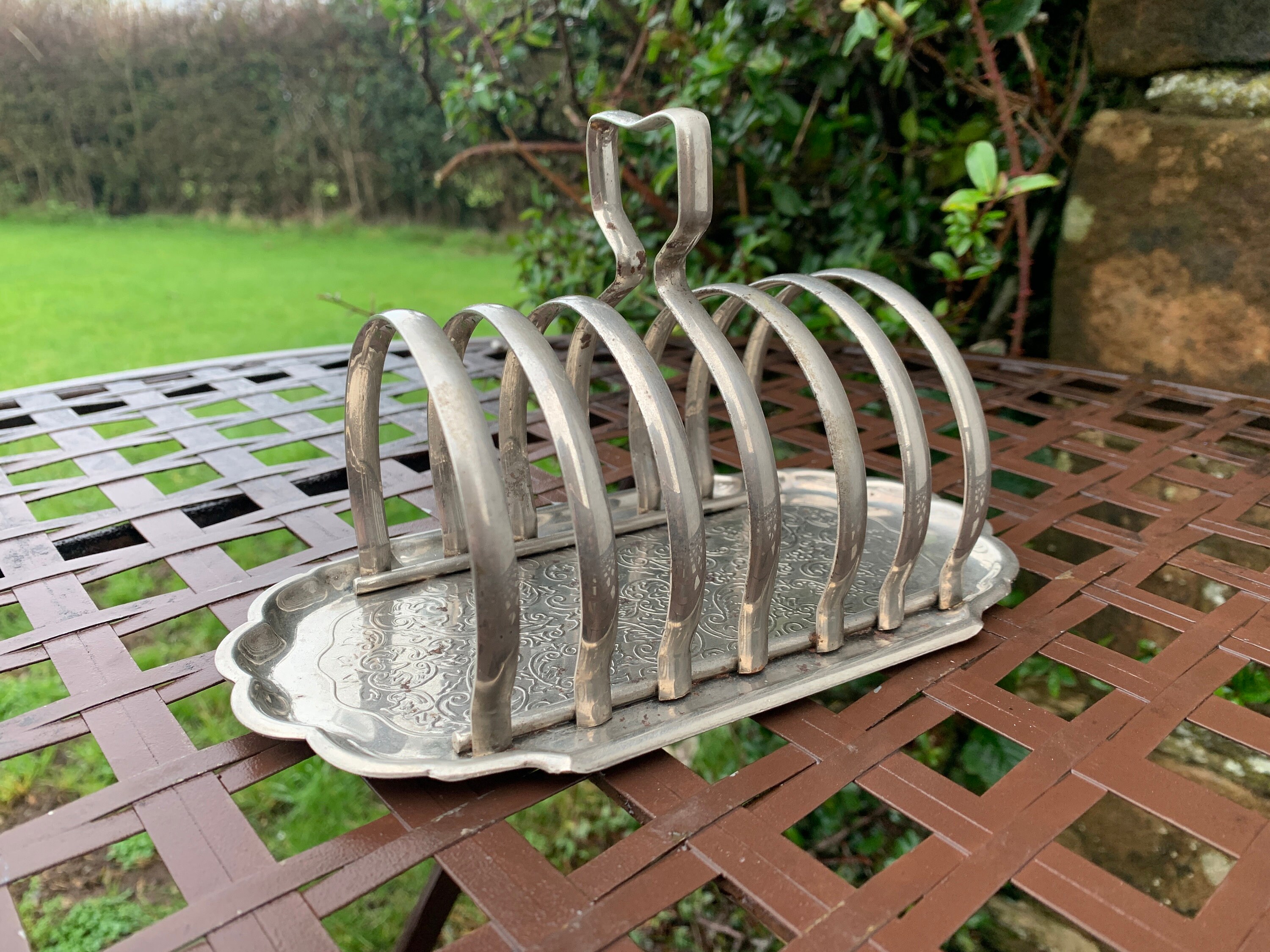 VINTAGE TOAST RACK Vintage Pre 1950s English 6 Slice Toast - Etsy