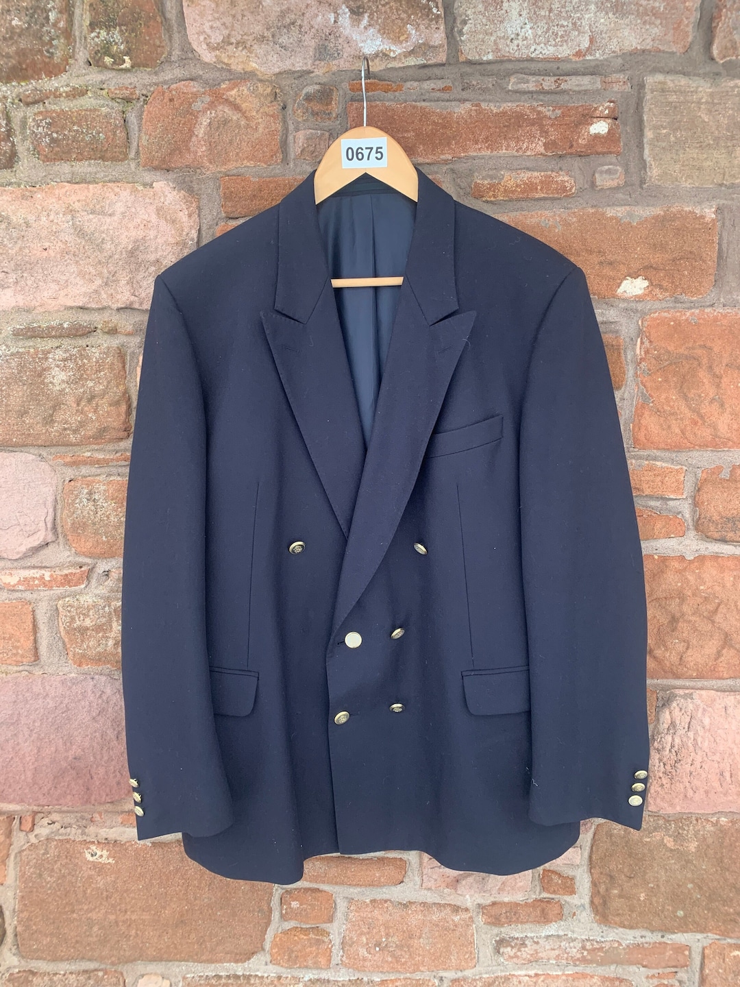SARTORIAL BLAZER by Superior Maker ODERMARK Vintage Pure New Wool Six ...