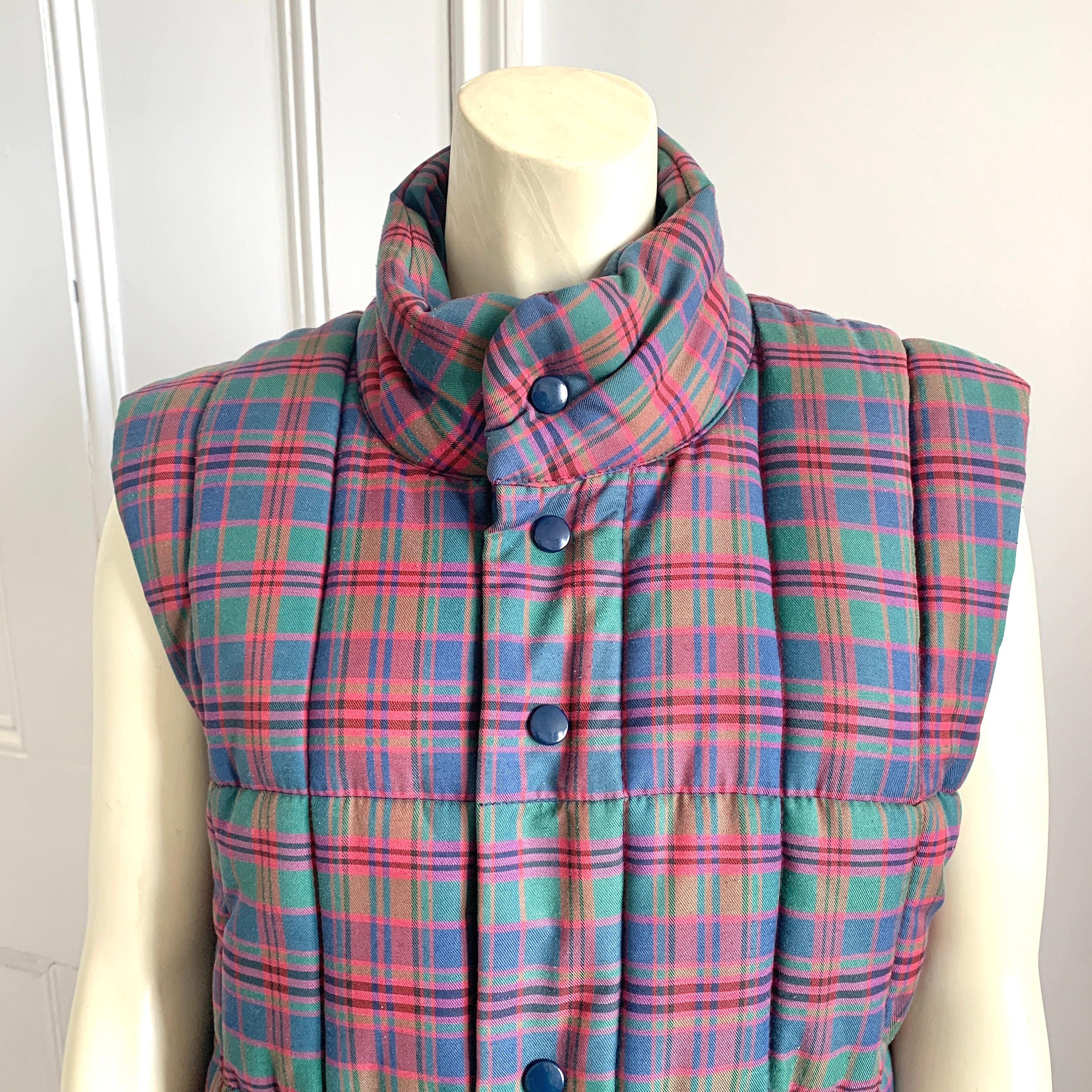 Vintage Original PUFFA GILET Ladies Country Sporting Horse Back Riding ...