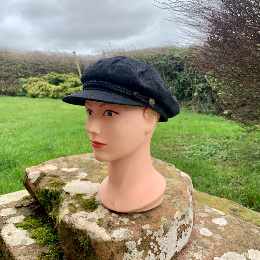 Retro Ladies French Style Breton Mariner Cap Yachting Sailing - Etsy